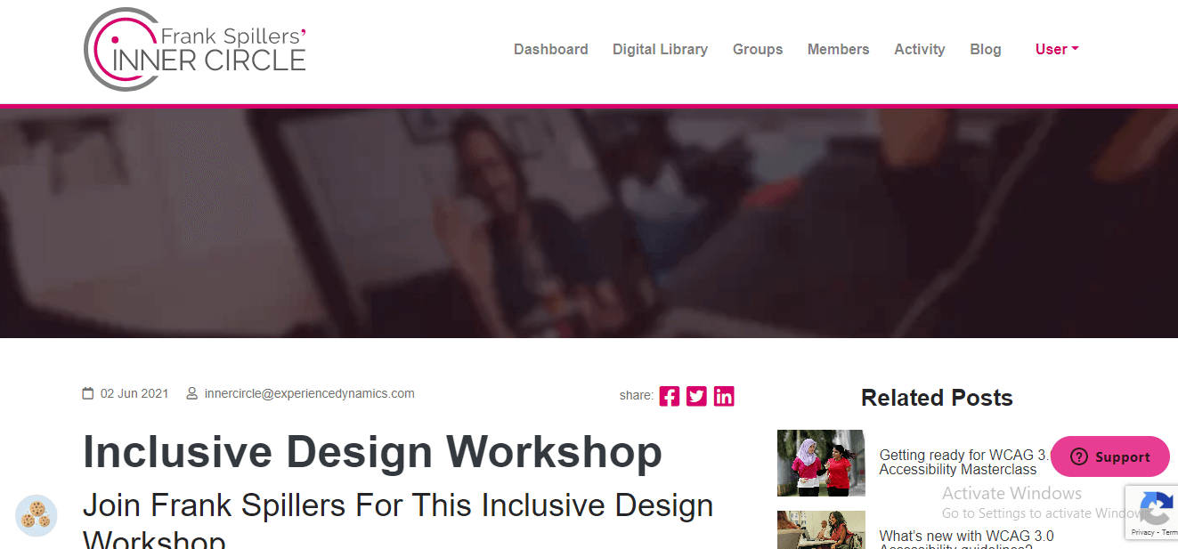 Inclusive Design workshop - UxInnercircle